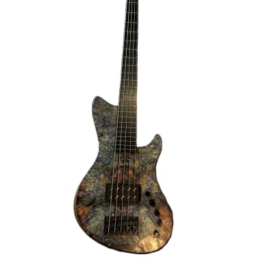 Alpher Instruments MAKO ELITE FRETLESS 2017 - NATURAL OIL | Reverb