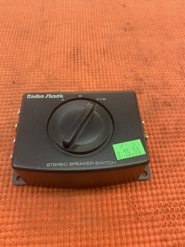 Radio shack Stereo speaker switch | Reverb