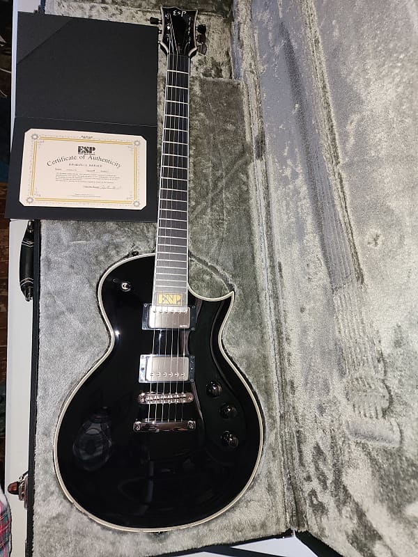 ESP Eclipse 2022 Original Series - 24 fret Black Glossy | Reverb