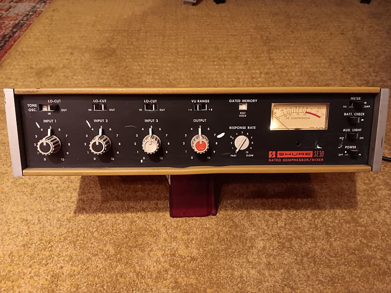 Vintage Shure SE-30 Mixer and Limiter | Reverb