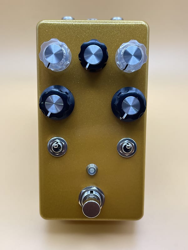 RCO Pedals Poptop Boost 2022 Dark gold with black and clear | Reverb