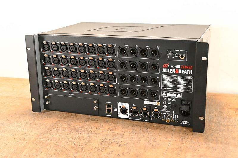 Allen & Heath dLive CDM32 MixRack 32-in/16-out Digital Stage | Reverb