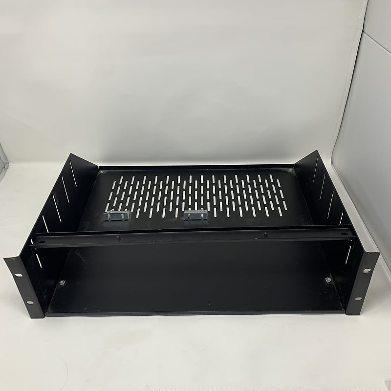 USED 3U Vented Rack Shelf with Brackets - Ships Free! | Reverb