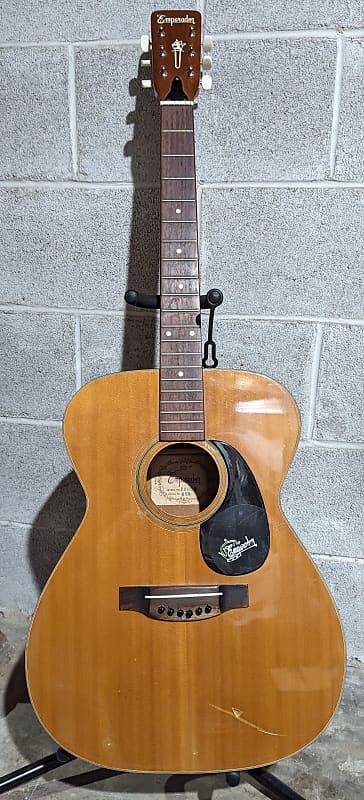 Rare vintage acoustic guitar Emperador F003N | Reverb UK