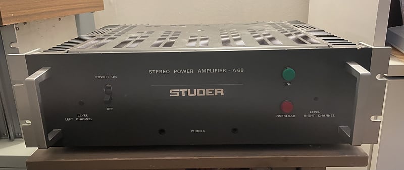 Studer A68 High End Amplifier | Reverb UK