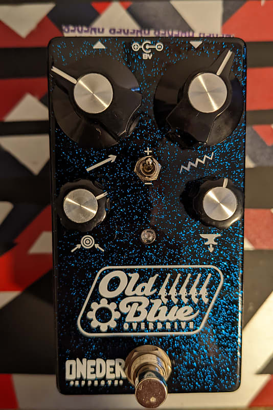 Oneder Effects Old Blue Overdrive (Blue Sparkle) | Reverb