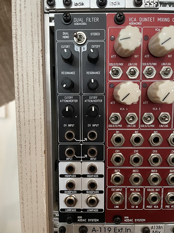ADDAC System - ADDAC604 - Dual Filter - Eurorack Module | Reverb