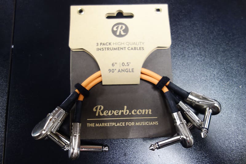 Reverb 3 Pack High Quality Patch Cables | Reverb