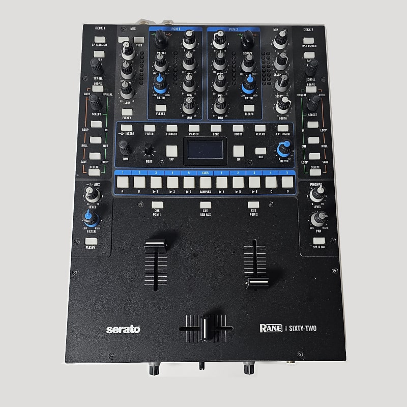 Rane Sixty-Two Mixer with Serato DJ Sixty Two - Black | Reverb
