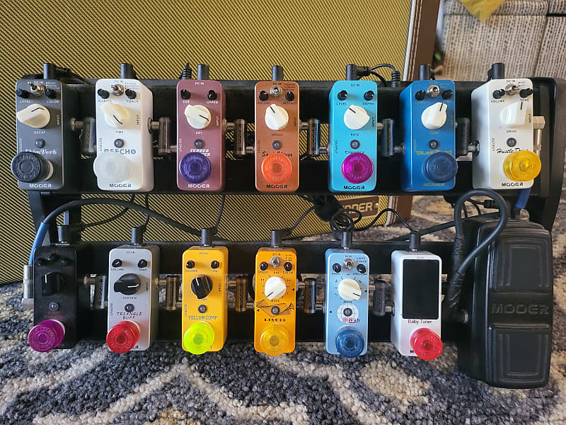 Moorer Fully Loaded (14 Pedal ) Pedalboard with 2 Power | Reverb