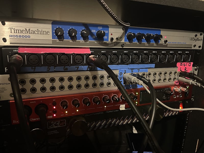 DigiTech RDS8000 TimeMachine Rack Mount Digital Delay 90’s | Reverb