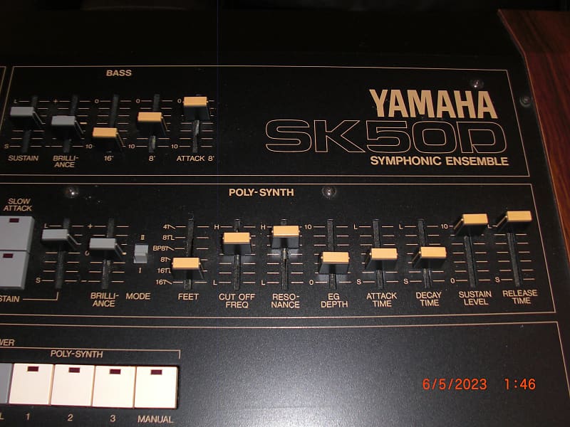Yamaha SK50D Vintage - Walnut | Reverb