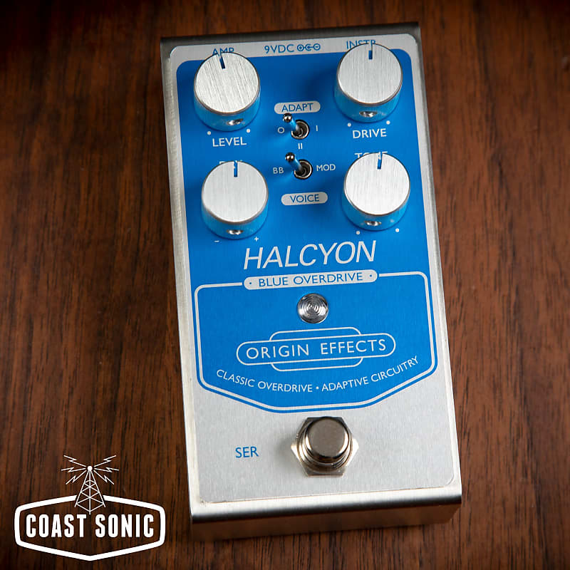 Origin Effects Halcyon Blue Overdrive | Reverb