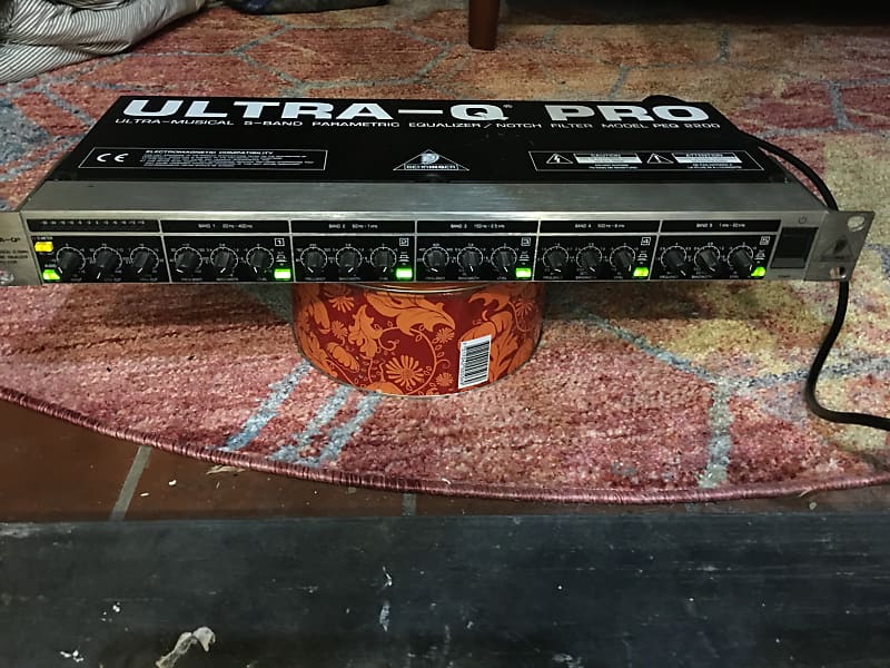 Behringer Ultra-Q Pro PEQ2200 5-Band Parametric Equalizer | Reverb
