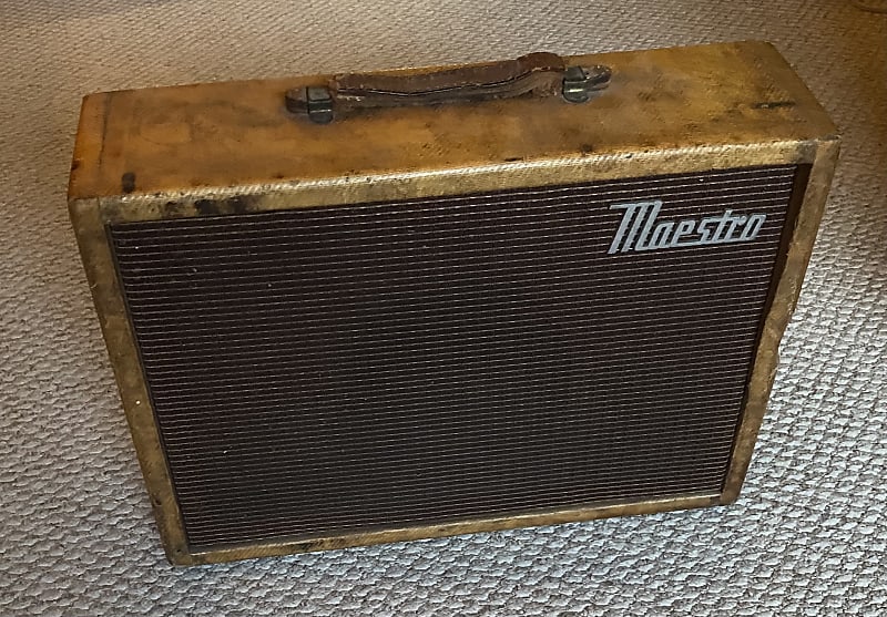 Gibson Maestro Reverb Echo tube Amplifier 1960’s? Tweed | Reverb