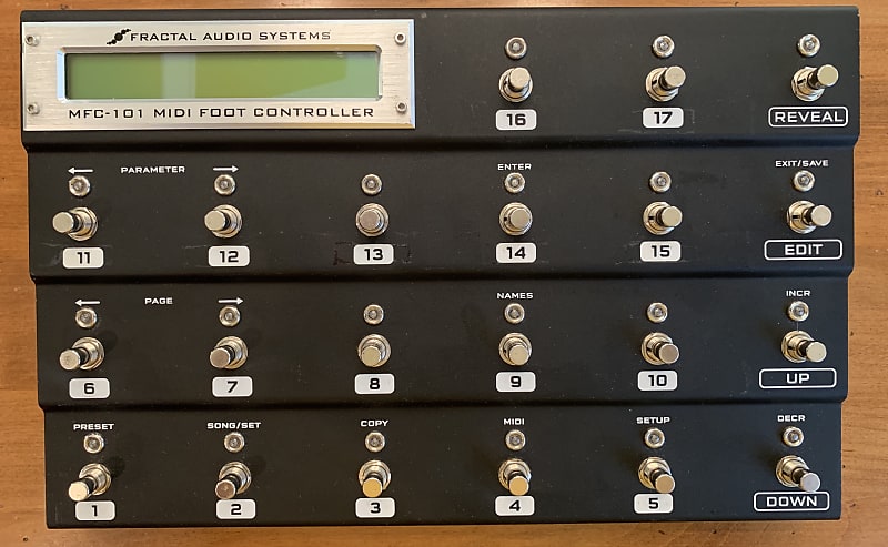 Fractal Audio MFC-101 Mark I MIDI Foot Controller | Reverb