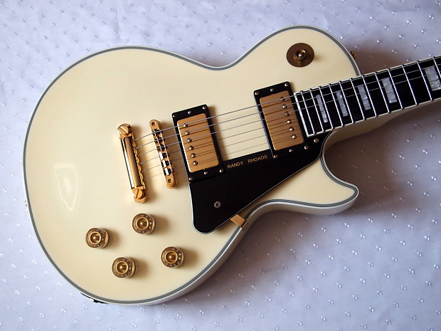 ESP /Edwards E-LP 92 CD 2000 Aged White | Reverb