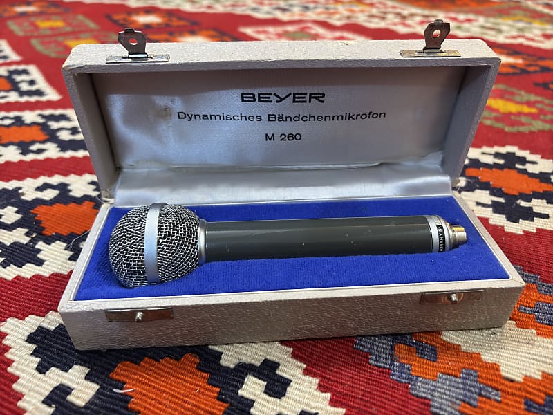 Beyerdynamic M260 - Hypercardioid Ribbon Mic 1960s - In Box! | Reverb