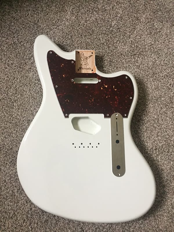 Warmoth Jazzcaster body with pickguard, control plate, heal | Reverb