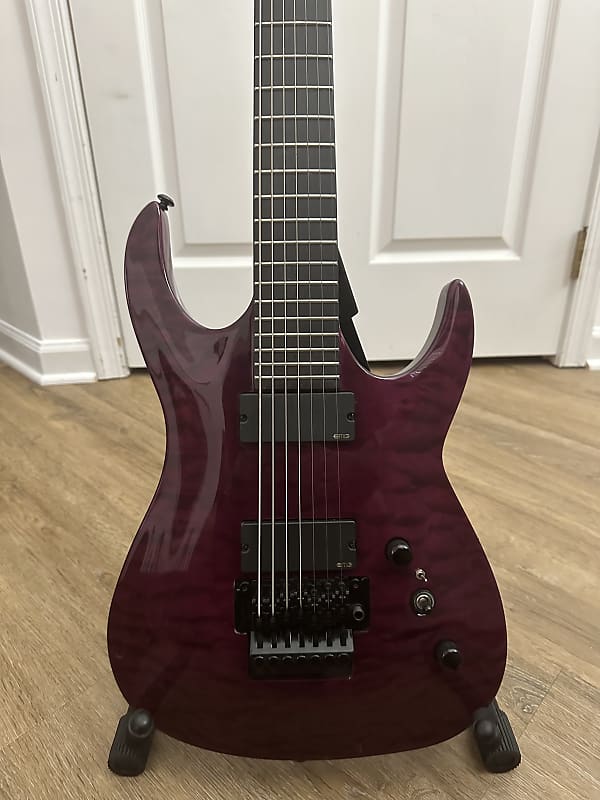 Agile Interceptor PRO 727 - Purple Quilted Maple | Reverb