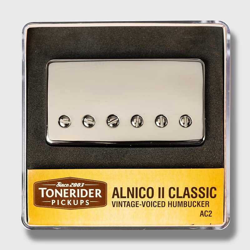 Tonerider Alnico II Classics Bridge Humbucker Pickup Nickel | Reverb
