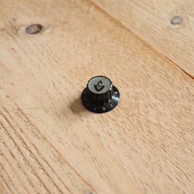 Guild Tone knob 1970s silver | Reverb