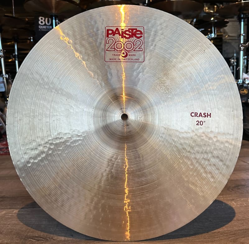 Used Paiste 2002 Crash Cymbal 20" | Reverb