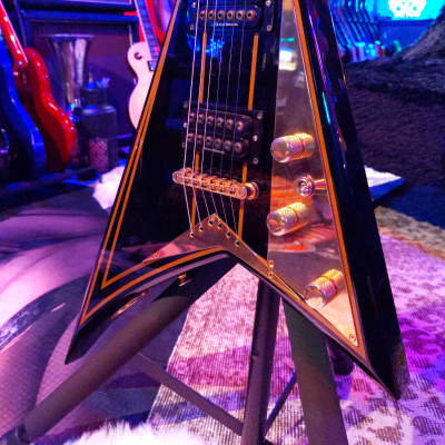 Jackson RR3 Rhoads V Special Limited Run - Black Gold | Reverb