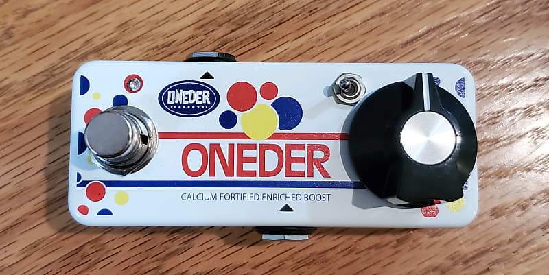 Oneder Effects Calcium Fortified Enriched Boost 2022 - Oneder | Reverb