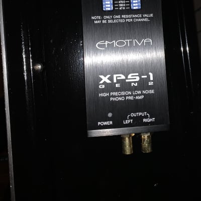 Emotiva XPS-1 High Performance Phono Preamplifier 2021 Black | Reverb