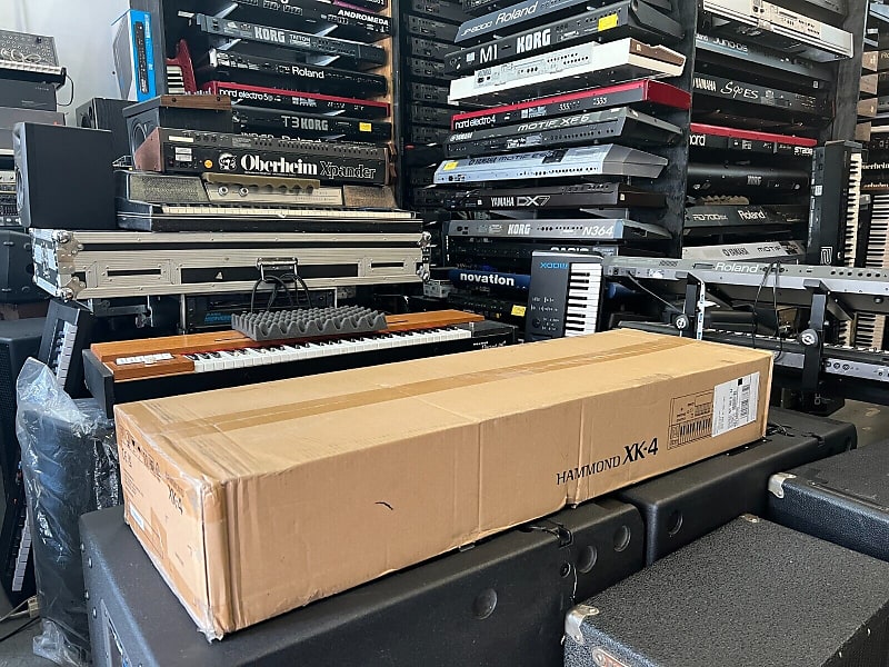 HAMMOND XK-4 61 Key Keyboard Drawbar Organ XK4 in box | Reverb
