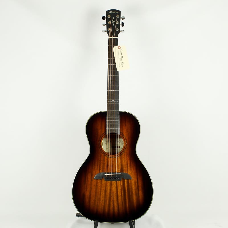 Alvarez AMP660ES-HB Modern Parlor Acoustic-Electric Guitar, | Reverb