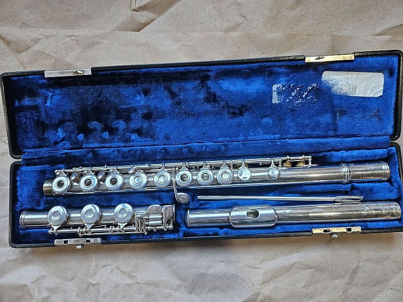 GEMEINHARDT FLUTE 3SHB Solid Silver, open hole, B foot, great | Reverb