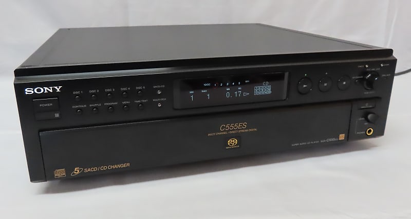Sony SCD-C555ES SACD / CD Player - 5 Disc Changer w/ Remote & | Reverb