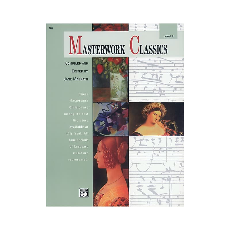 Alfred Masterwork Classics Level 4 Book & CD | Reverb