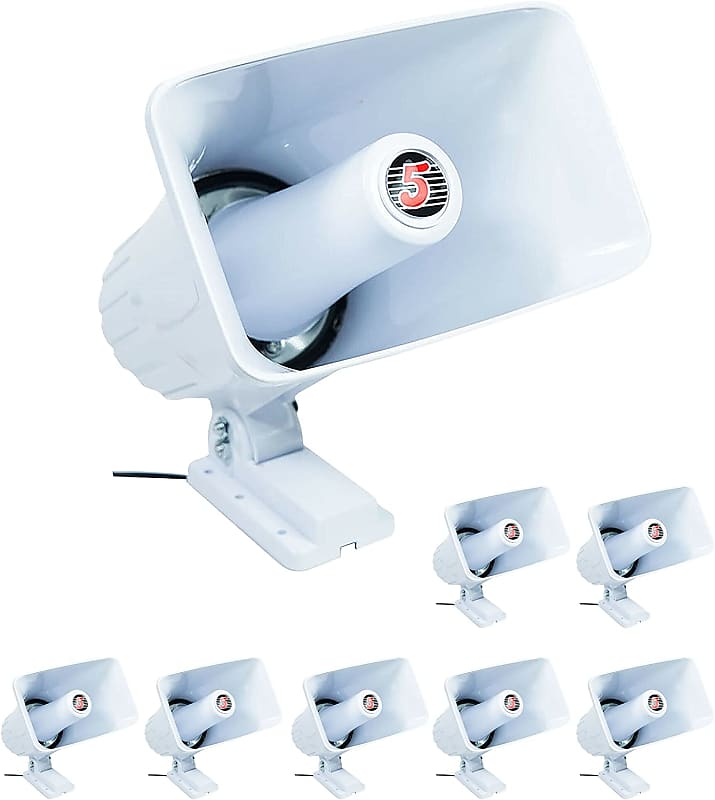 5Core Indoor Outdoor PA Horn Speaker 5 x 8 Inch Loud PA | Reverb