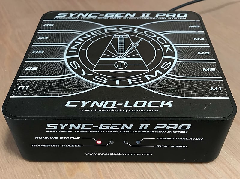 Innerclock Sync-Gen II Pro Midi / Din Sync Interface Noir | Reverb