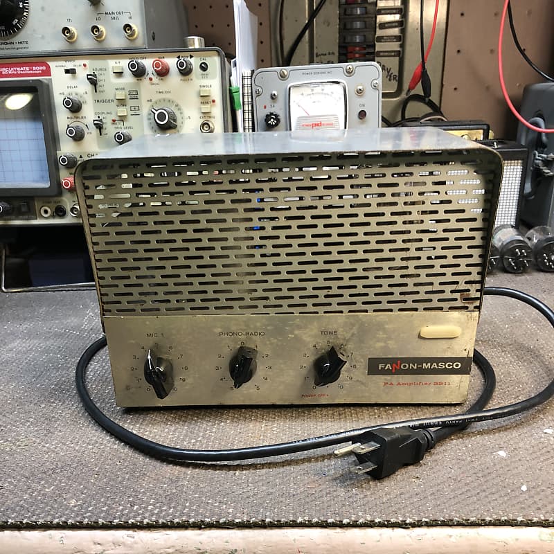 Fanon-Masco PA Amplifier 3311 - 50's Tube Harp/Guitar Tone | Reverb