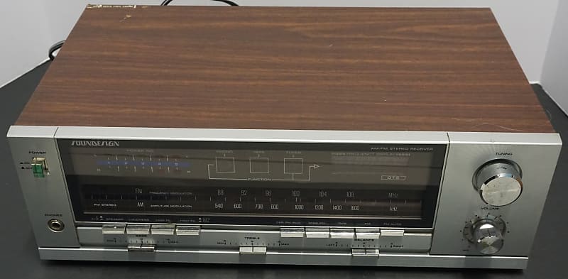 Soundesign Model 5180 Vintage AM/FM Stereo Receiver | Reverb