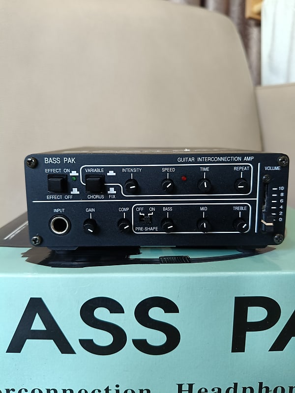 Nobels Bass Pak Headphone Amp 1990 | Reverb