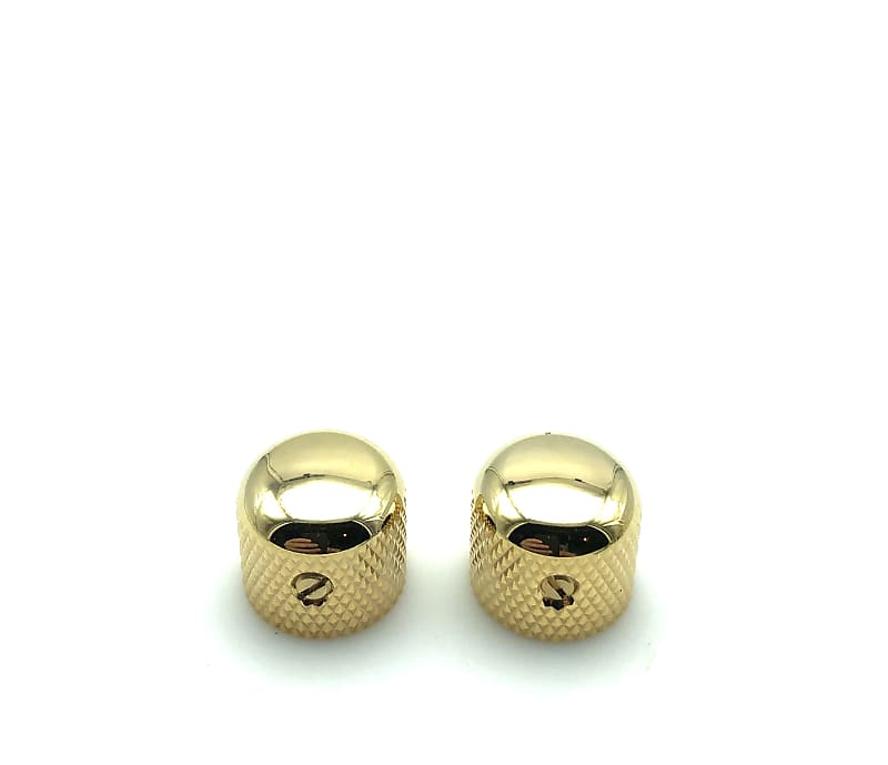 2 Gotoh Telecaster Style Short Domed Knob Gold | Reverb