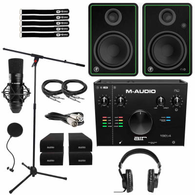 M-Audio AIR192X8 MIDI Home Audio Recording Interface Package | Reverb