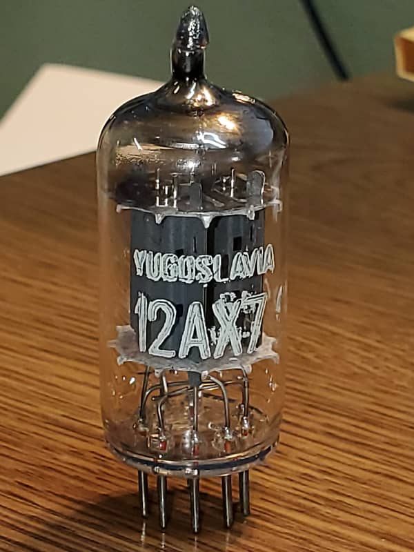 12AX7/ECC83 Ei /made with Telefunken Tooling/Tall Plate | Reverb