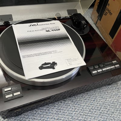 Vintage JVC QL-Y66F Direct Drive Turntable in Box, Both Arms, | Reverb
