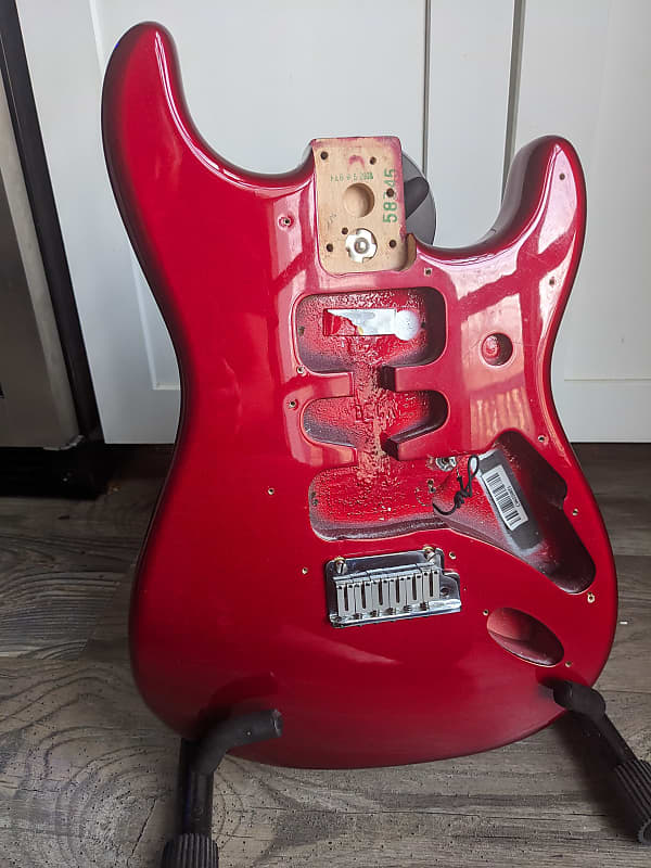 Fender Jeff Beck 2008 - Candy Apple Red | Reverb