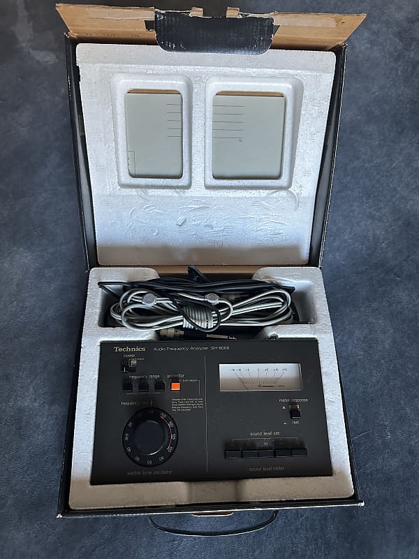 Technics SH-8000 Frequency Meter Audio Analyzer – Like New, | Reverb