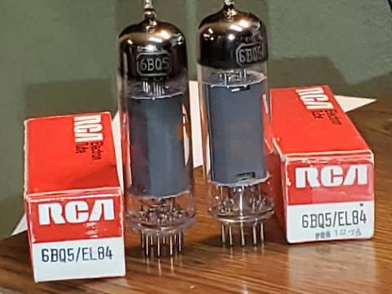 6BQ5/EL84 RCA NOS/NIB Maximatcher2 matched pair (2) tube lot | Reverb