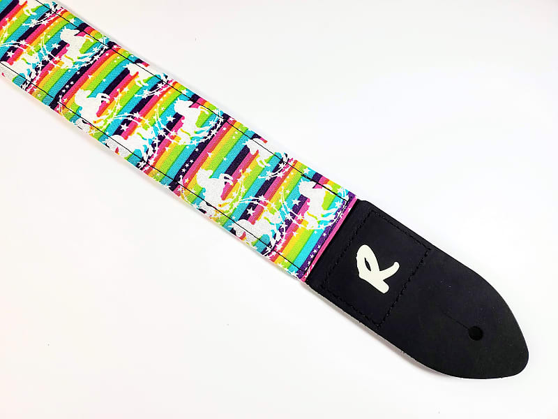 Colorful Magical Unicorn Guitar Strap - Cute - Multi | Reverb Canada