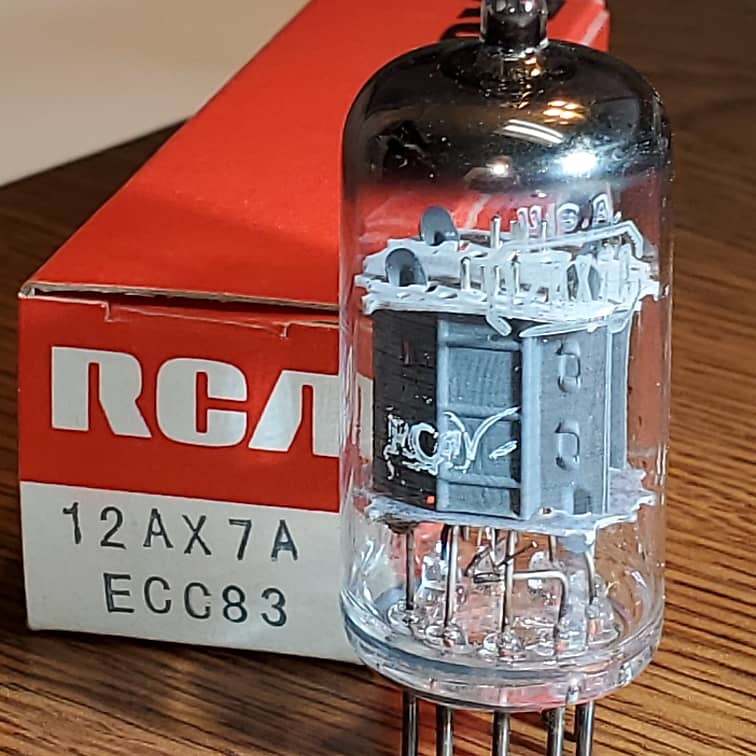 12AX7A RCA NOS/NIB MaxiPreamp2/TV-7 Tested | Reverb