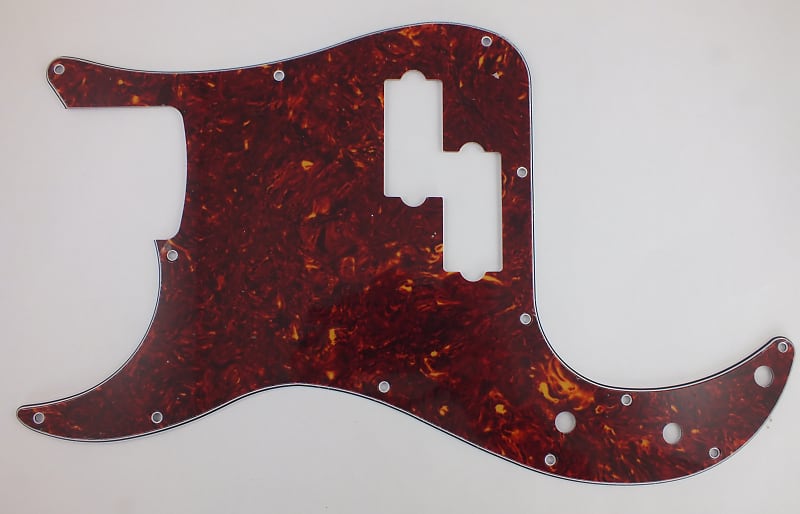 Red Brown Tortoiseshell Left Handed Scratch Plate Pickguard | Reverb